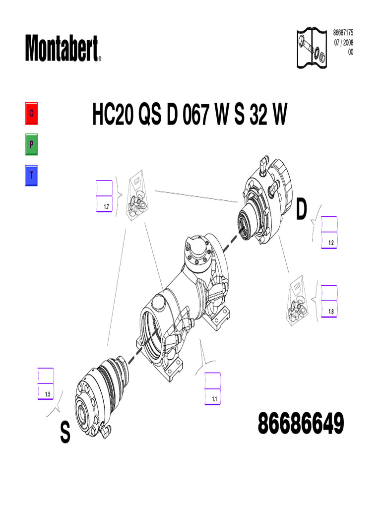 Montabert HC20 Parts List 2008 | PDF