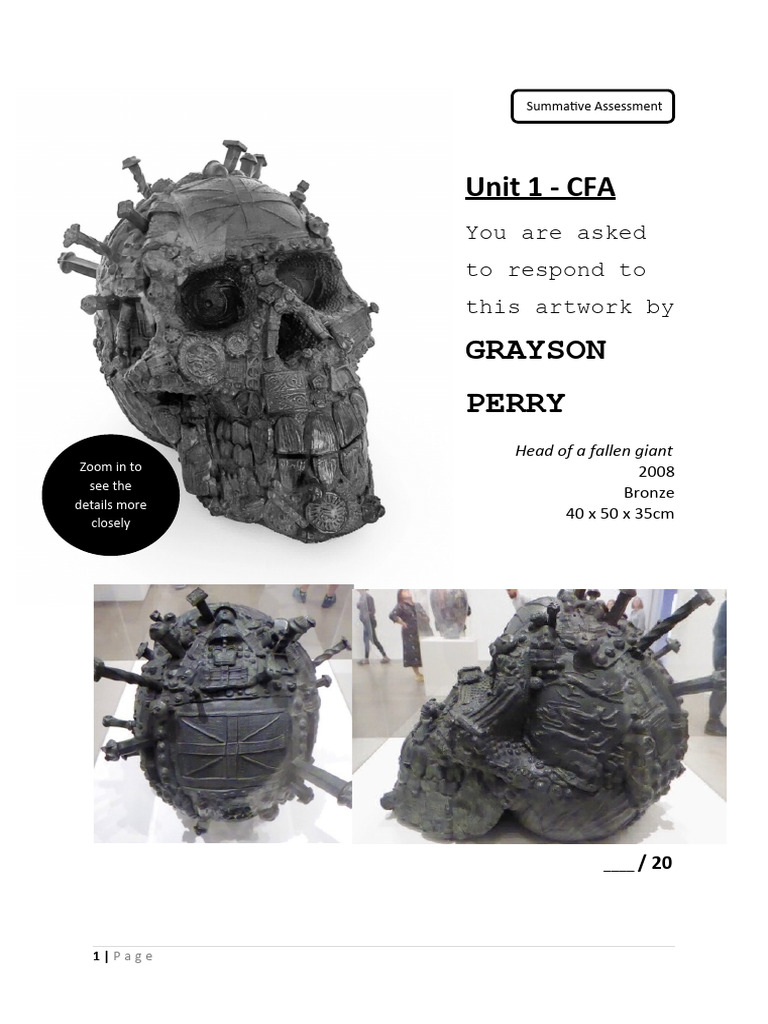 Grayson Perry's Giant Skull Analysis | PDF