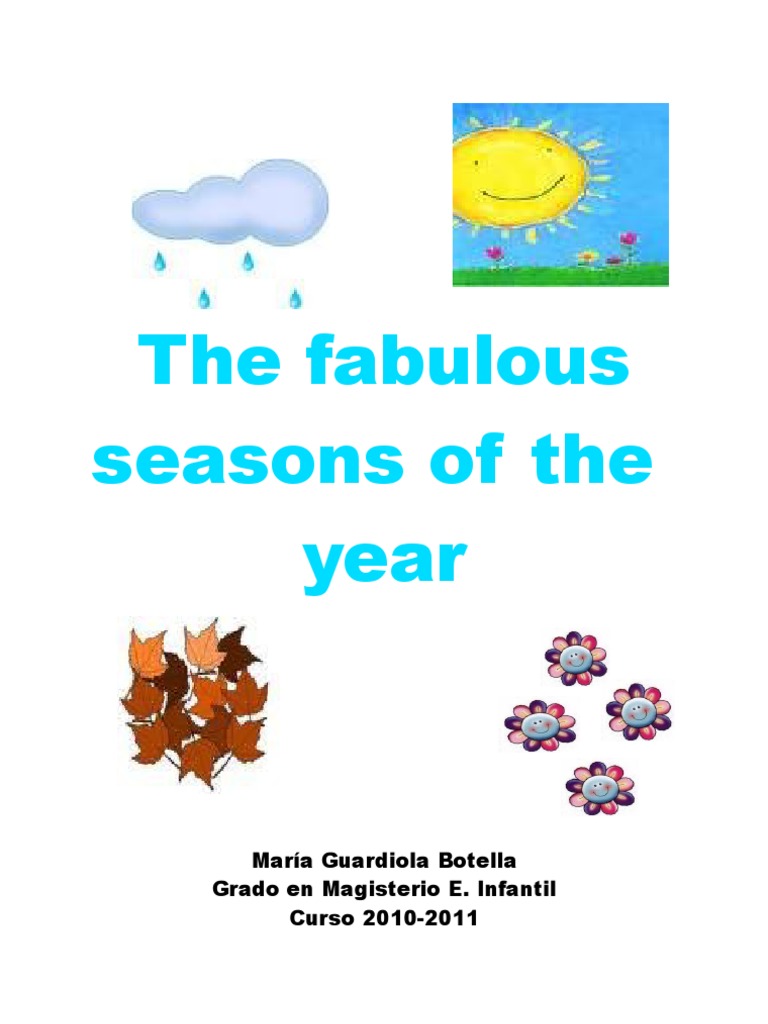 Four Seasons: A Year 3 Lesson Plan | PDF | Vocabulary | English Language