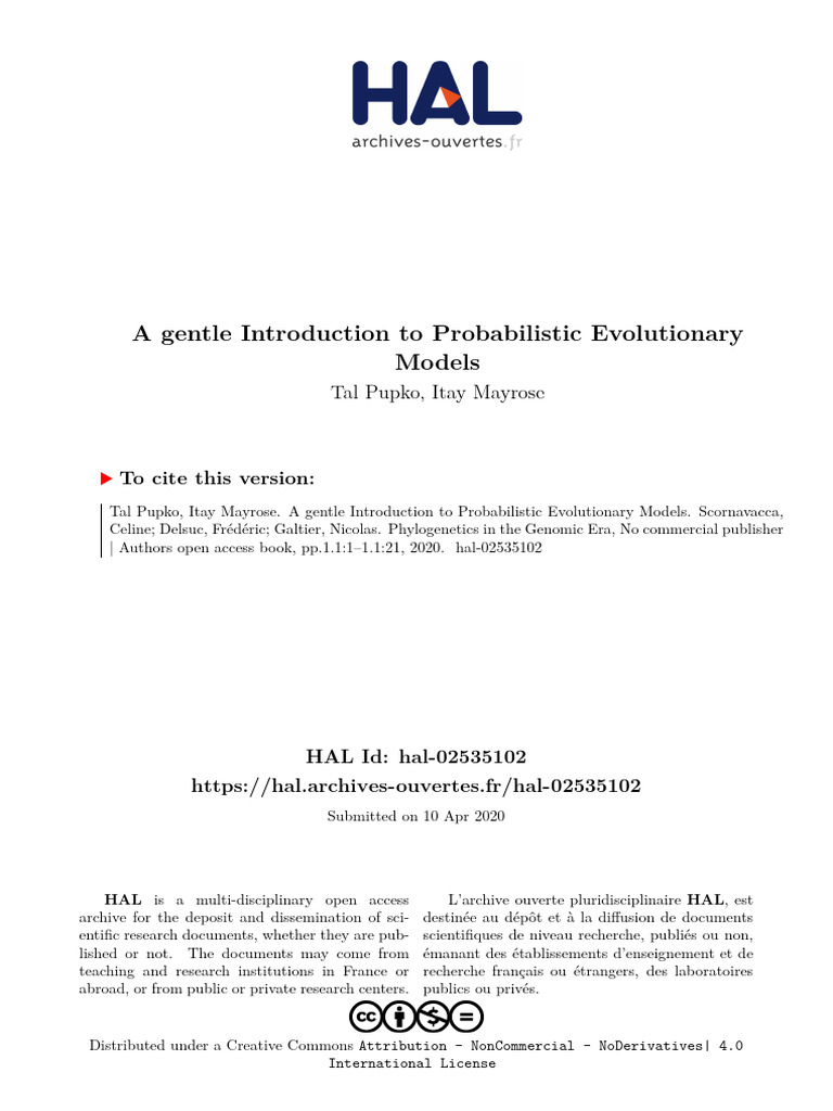 Prob Book Chapter | PDF | Markov Chain | Genetic Code