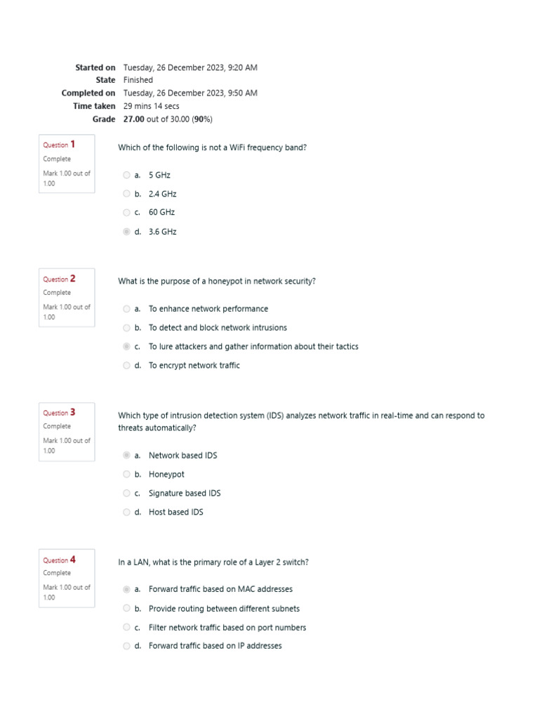 CN Comprensive | PDF | Computer Network | Wi Fi