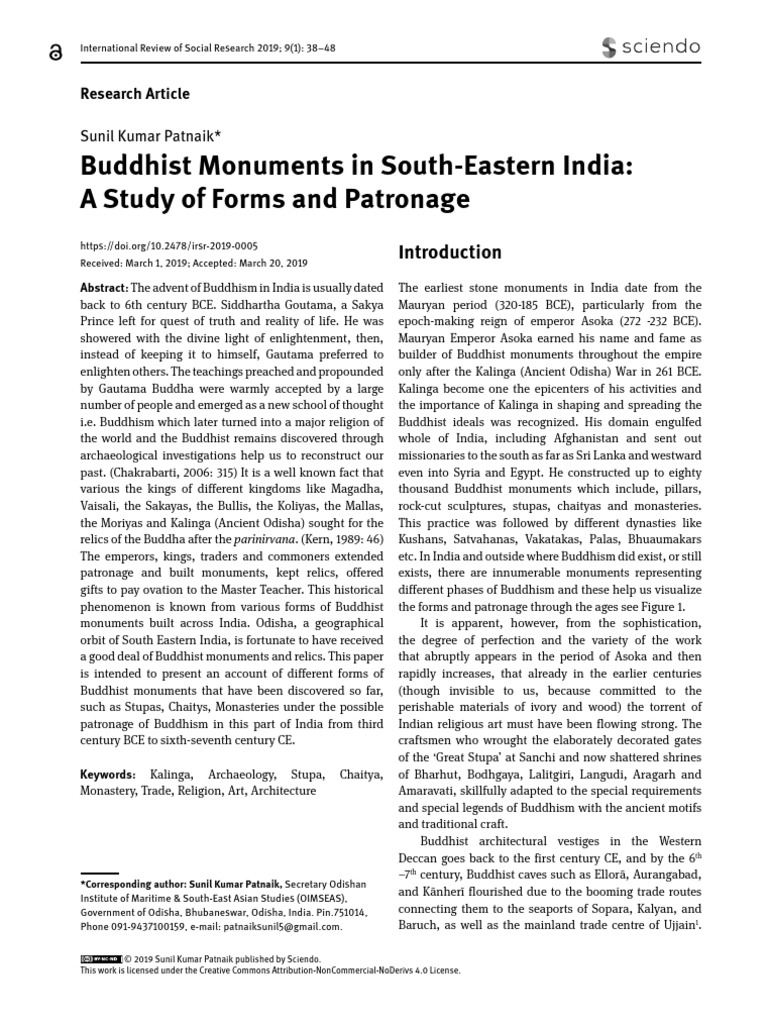 Buddhist Monuments in South Eastern Indi | PDF | Ashoka