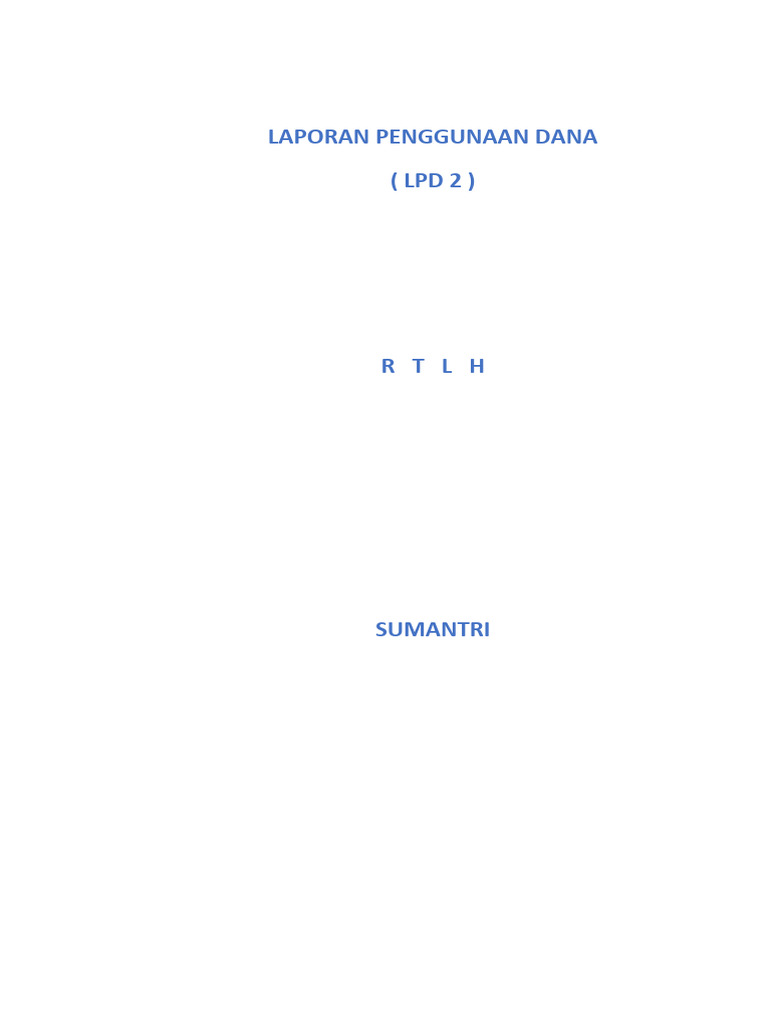 2022_RTLH_FORMAT LPD 2 updt141122 | PDF