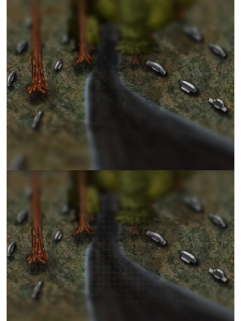 01 Road To Graveyard Battle Map | PDF