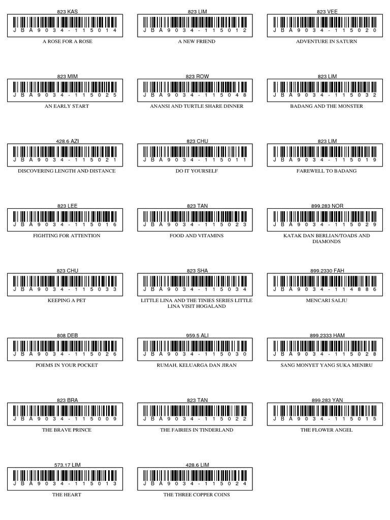 ps-SENTRAL Barcode Label | PDF