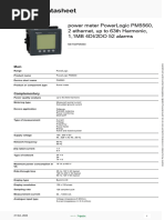 PowerLogic PM700 Series - PM710MG | PDF