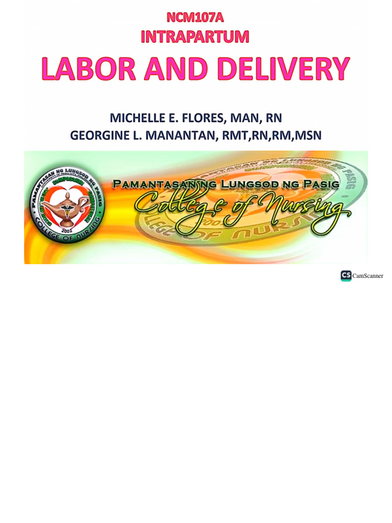 Labor and Delivery | PDF