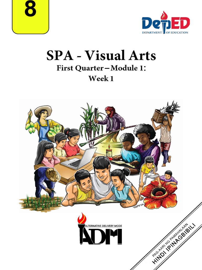SPA Visual Arts Grade 8 Quarter 1 Module 1 | PDF | Composition (Visual ...