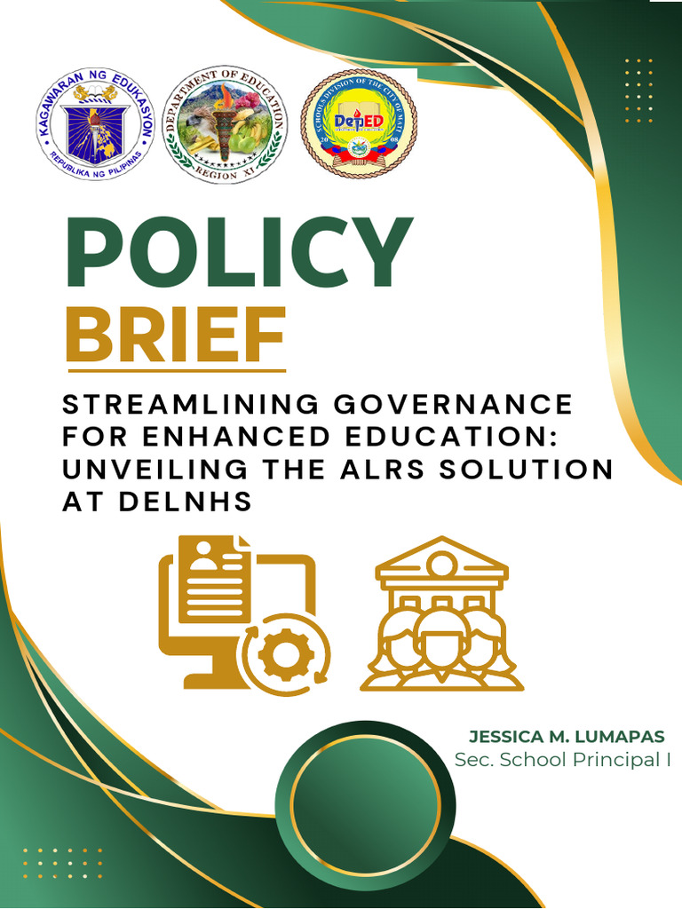 Policy Brief. Ate Jess | PDF | Automation | Governance