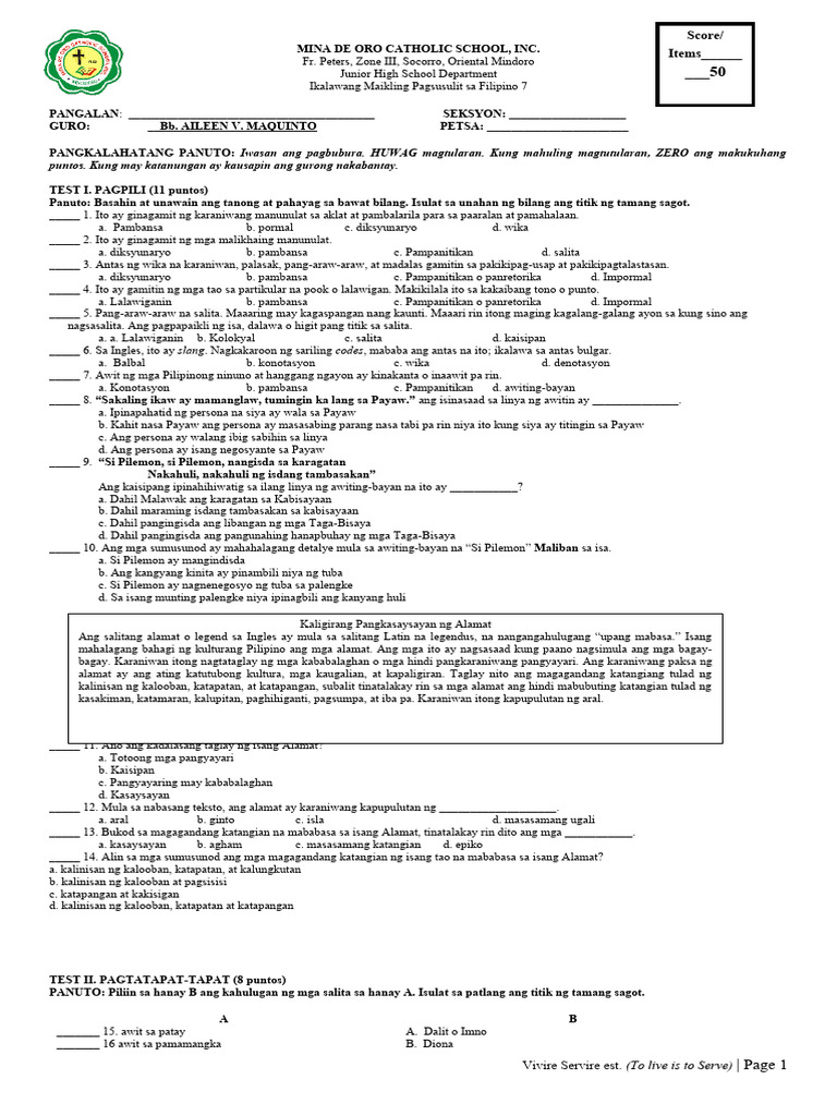 2nd-Prelims FIL 7 AILEEN | PDF