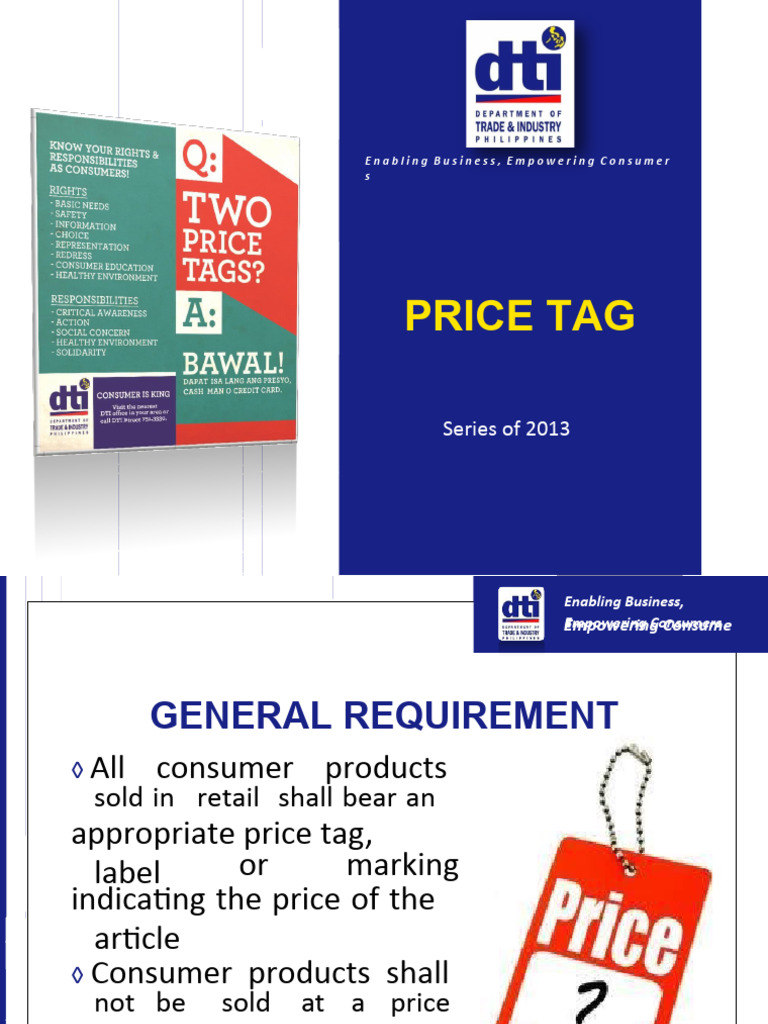 C.8 Price Tag | PDF | Economies | Trade