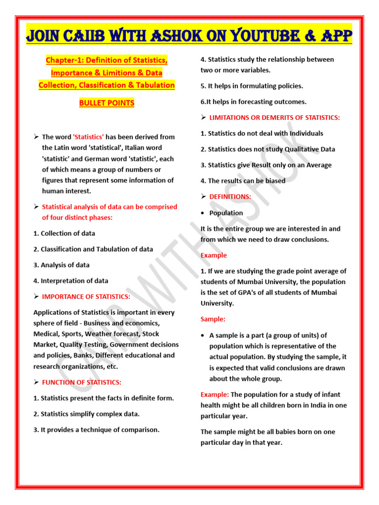 Abm Bullet Points Module A | PDF | Sampling (Statistics) | Stratified ... Abm Bullet Points Module A | PDF | Sampling (Statistics) | Stratified ...