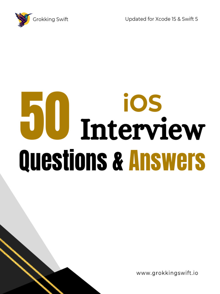 50 Essential IOS Interview Questions and Answers | PDF | Inheritance (Object Oriented ...