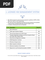 Sample HSE Legal Compliance Register | PDF | Regulatory Compliance | Safety