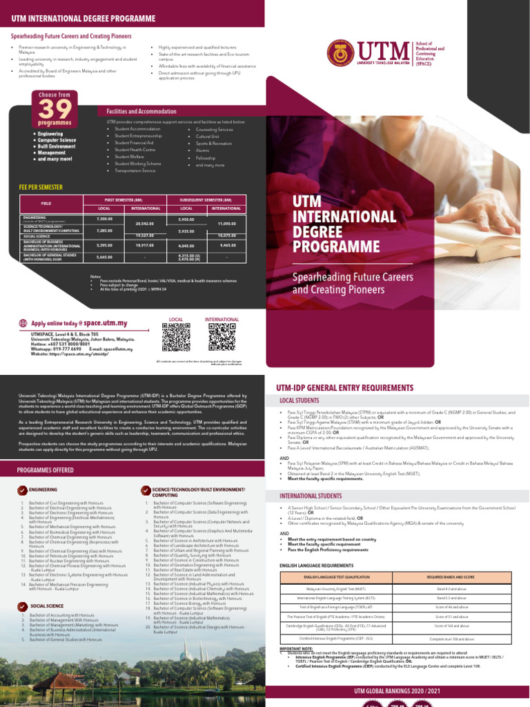 Broc Utmidp 2023 Dec | PDF | Bachelor's Degree | Qualifications