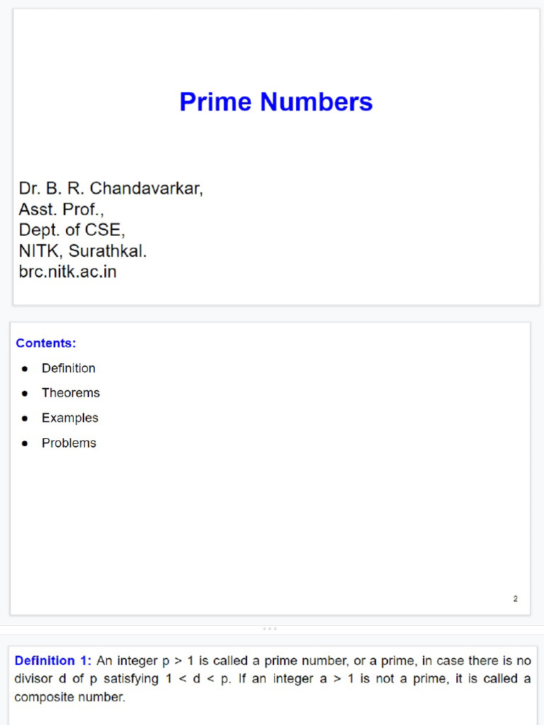 4.prime Numbers | PDF