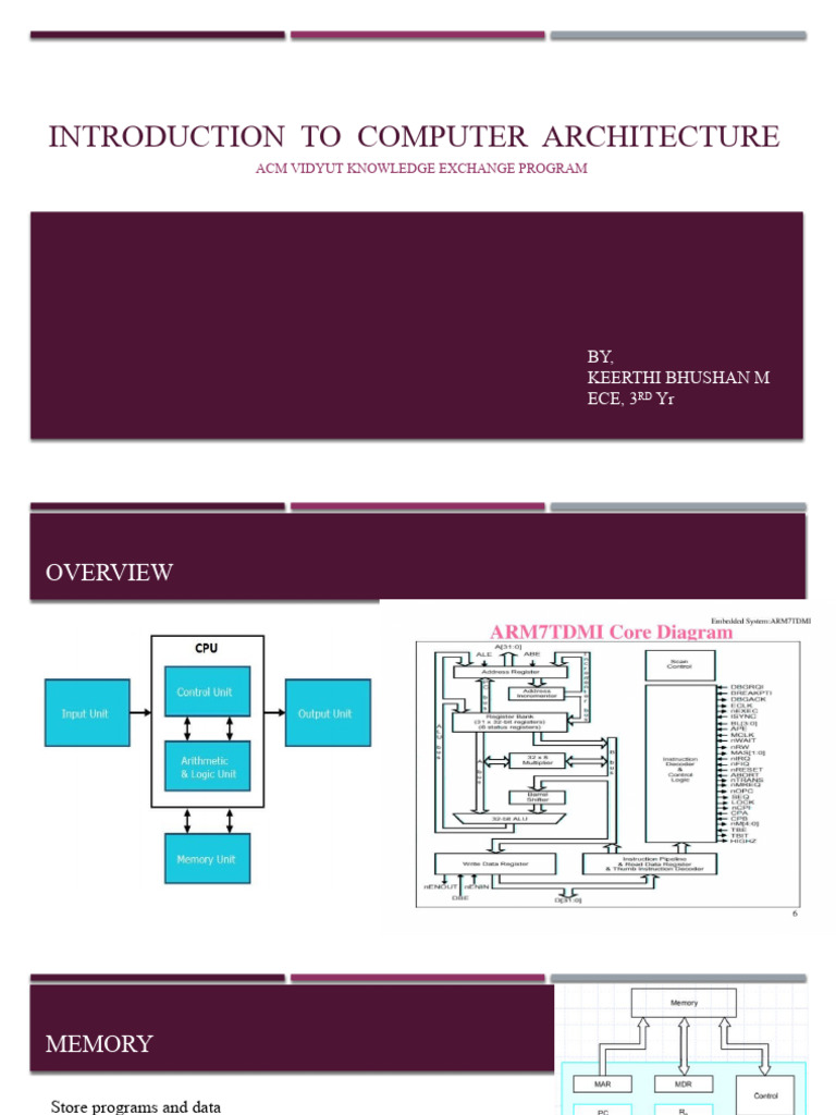 Intro To CoA | PDF | Computers