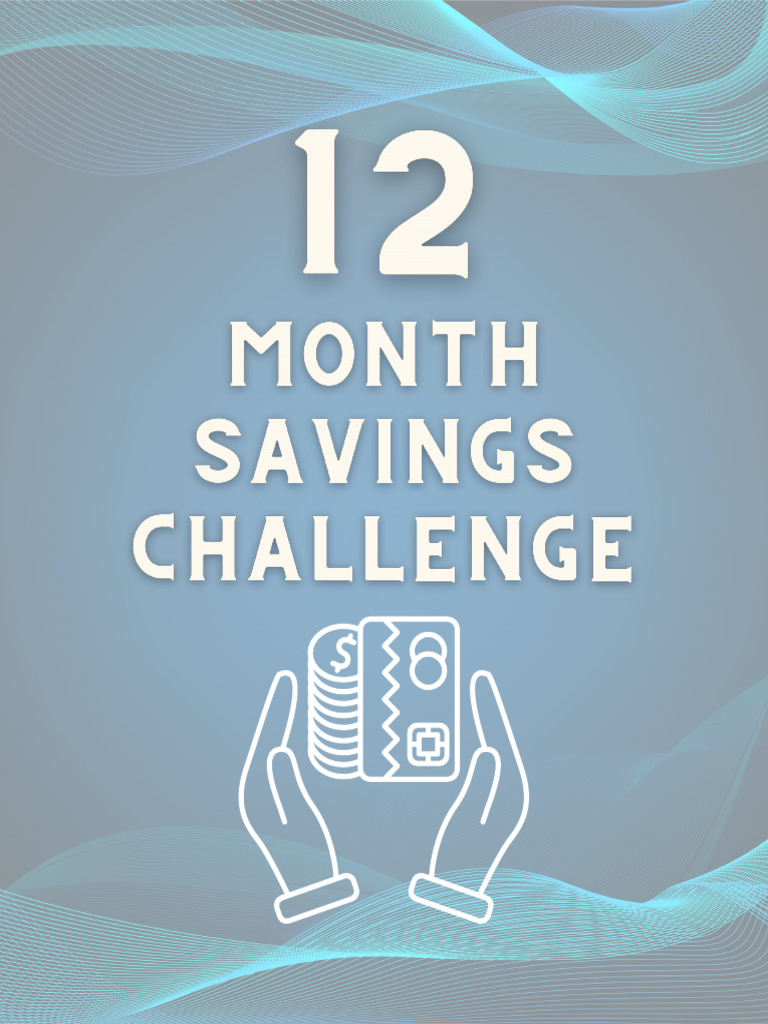12-Month Savings Challenge | PDF