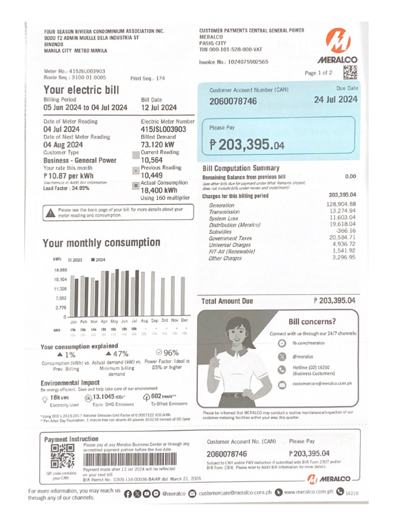 Your Electric Bill | PDF