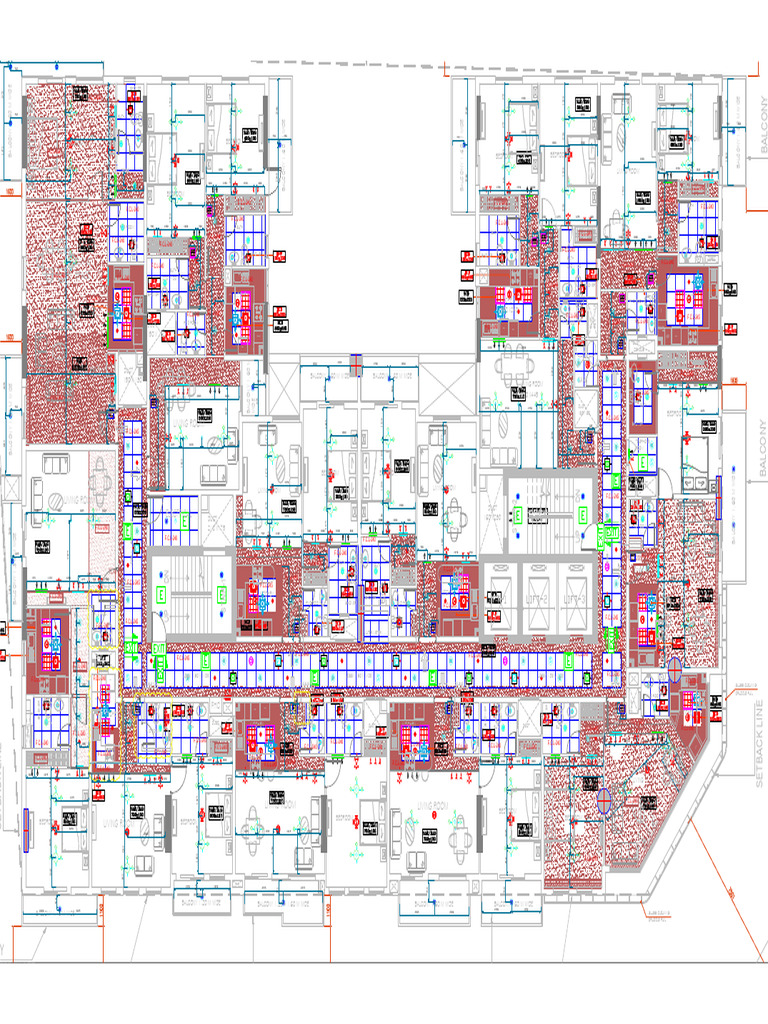 02-RCP TYPICAL FLOOR 24-07-2024-Model | PDF | Home | Room