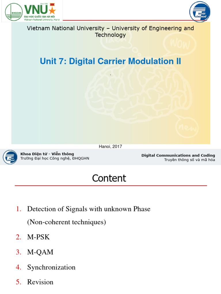 7.digital Carrier Modulation II | PDF