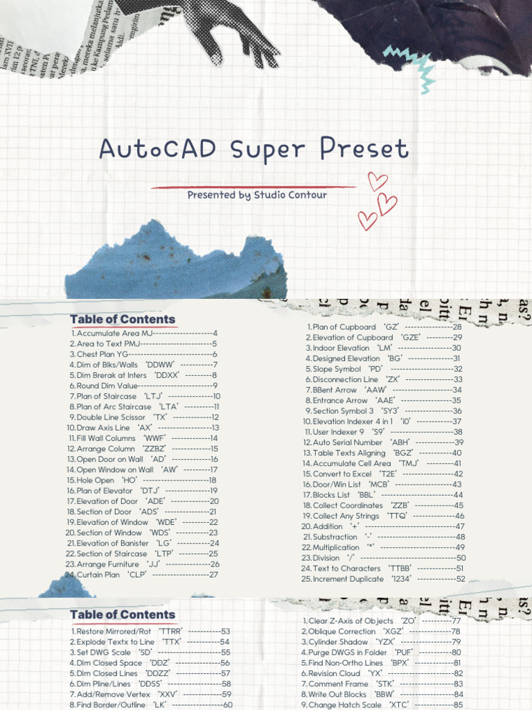 AutoCAD Super Preset - Shortcuts | PDF | Command Line Interface ...
