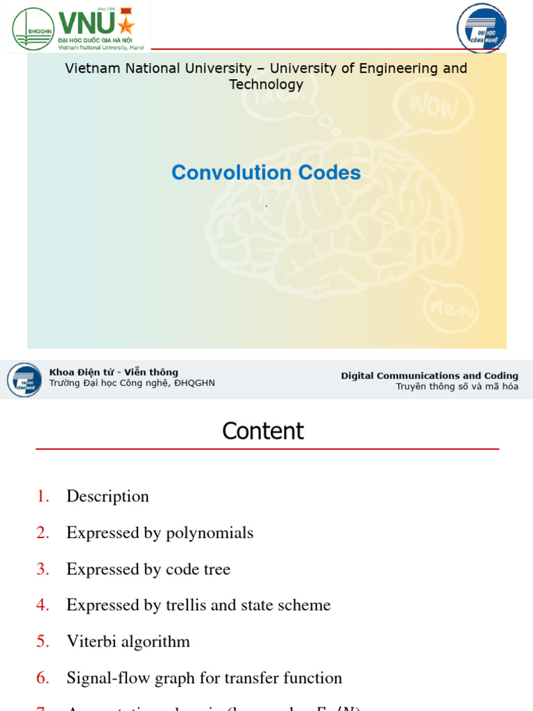 12.convolution Code M | PDF