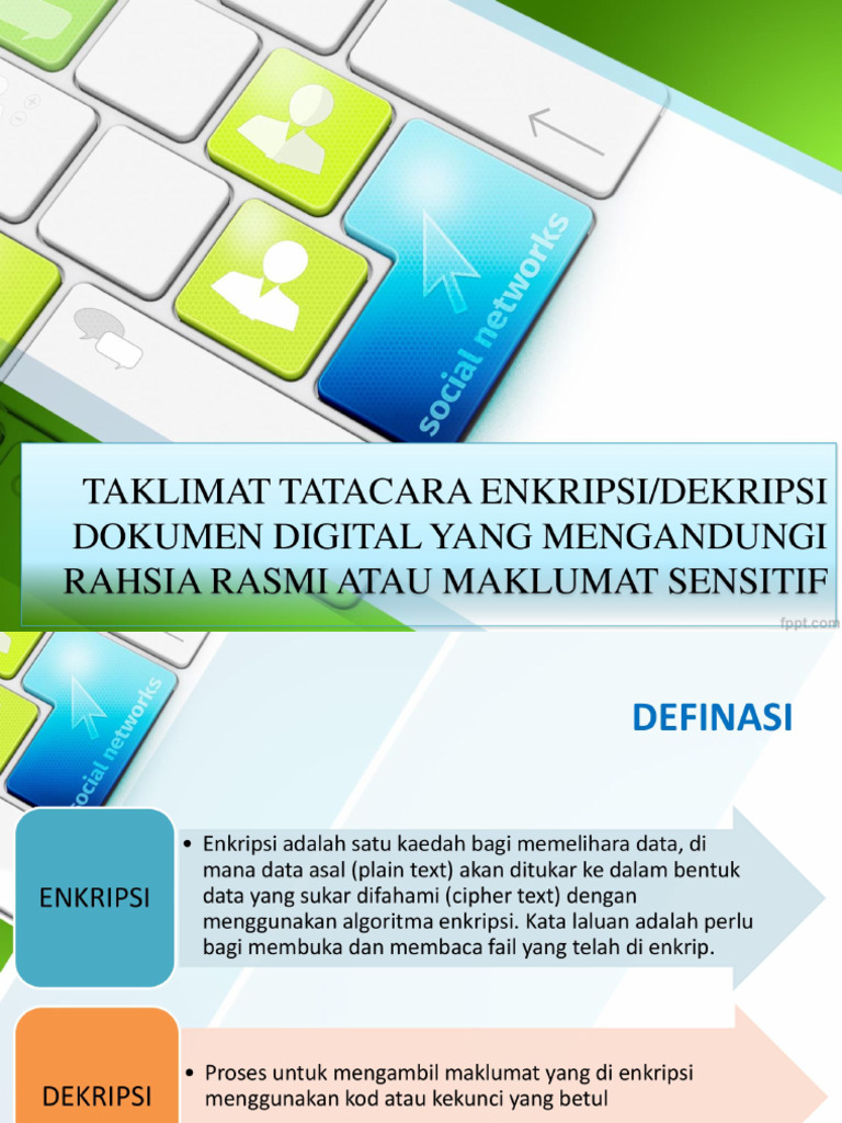 Tatacara-Pengurusan-Enkripsi-Dekripsi-Dokumen-Rasmi | PDF