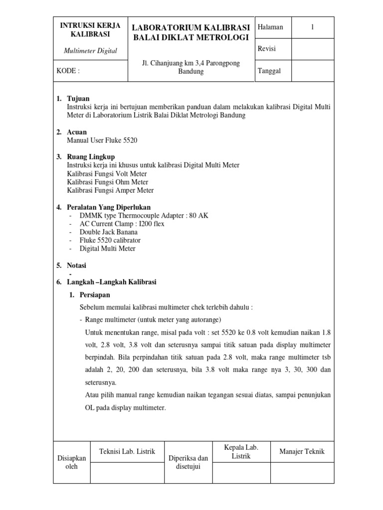 Bahan Ajar - Cerapan Pengujian Multimeter Listrik | PDF | Komputer