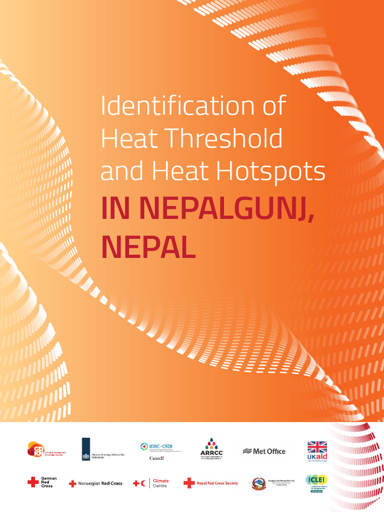 RCCC Heat Threshold Report Nepalgunj Nepal Compressed | PDF | Heat Wave ...