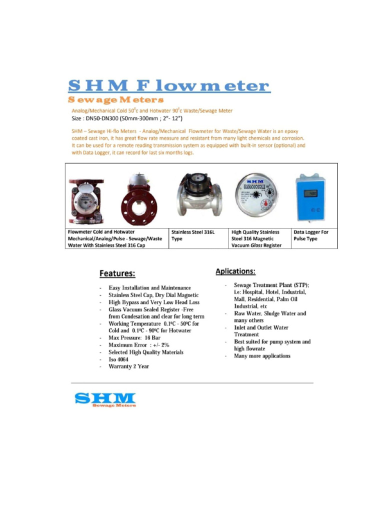 Flow Meter | PDF