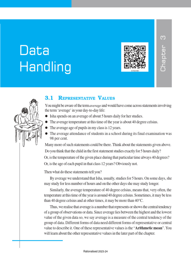 7 Maths NCERT Chapter 3 | PDF | Mean | Mode (Statistics)