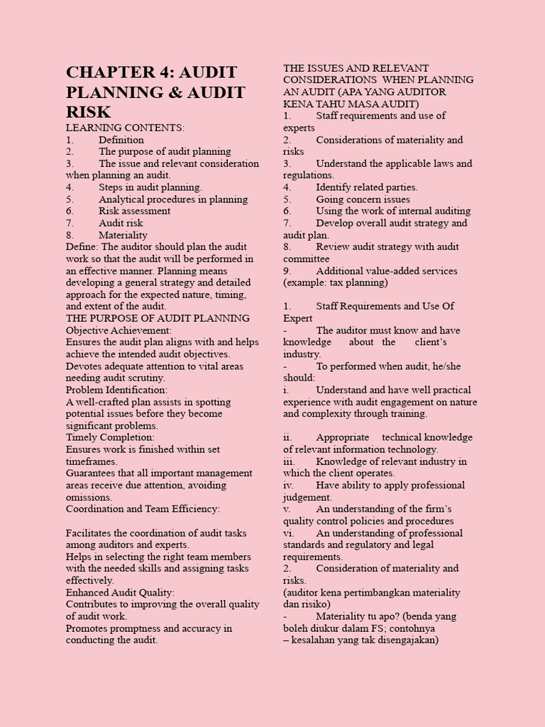 Audit 1 Chapter 4 - Fbyhan | PDF | Audit | Internal Control