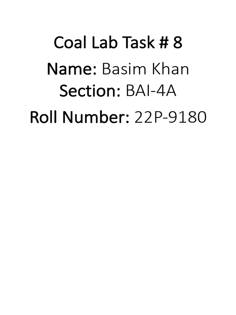 COAL Sp24 Lab08 p229180 | PDF