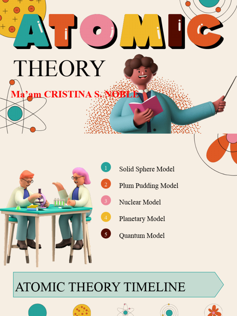 Atomic Theory | PDF | Atoms | Atomic Orbital