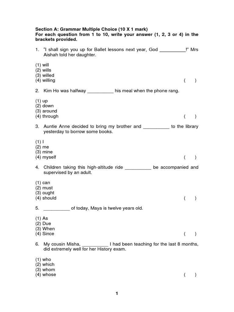 2020 - PSLE Standard English 2020 Paper 2 | PDF | Snoring | Sleep Apnea