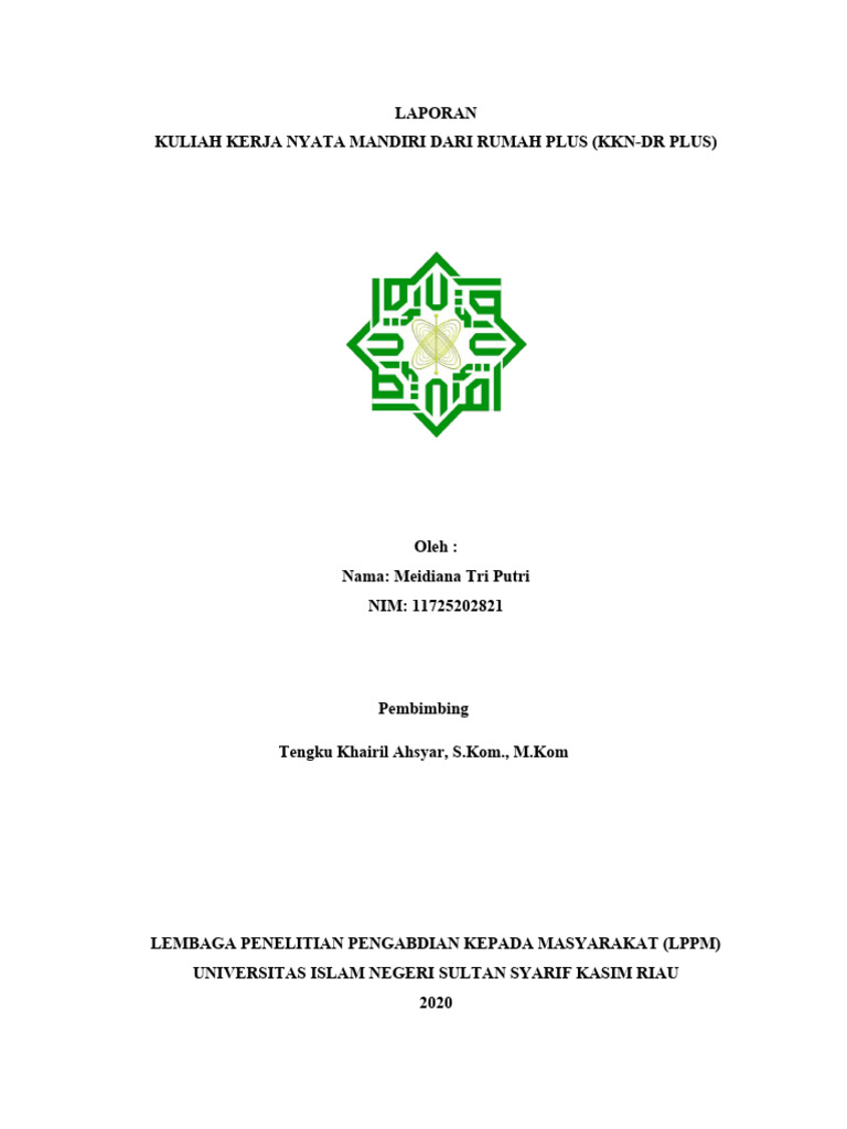 Contoh Laporan KKN Per Kegiatan | PDF | Ilmu Sosial
