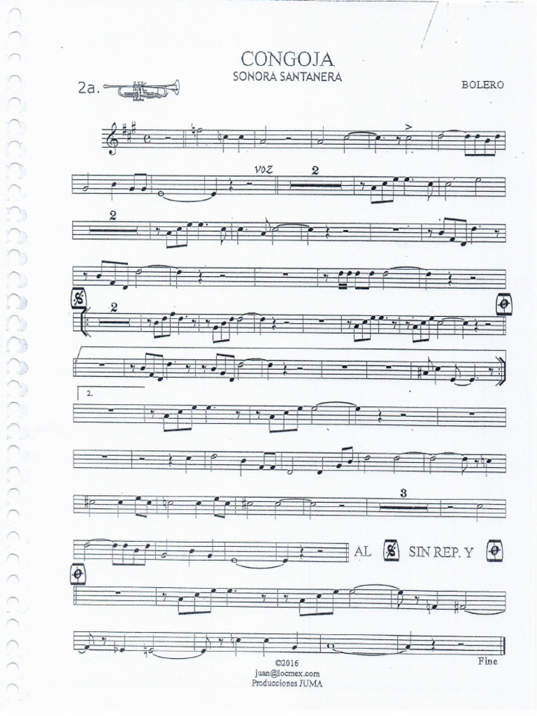 Congoja - Trumpet in BB 2 | PDF