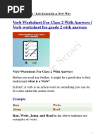 Adjective Worksheet For Class 2 | PDF