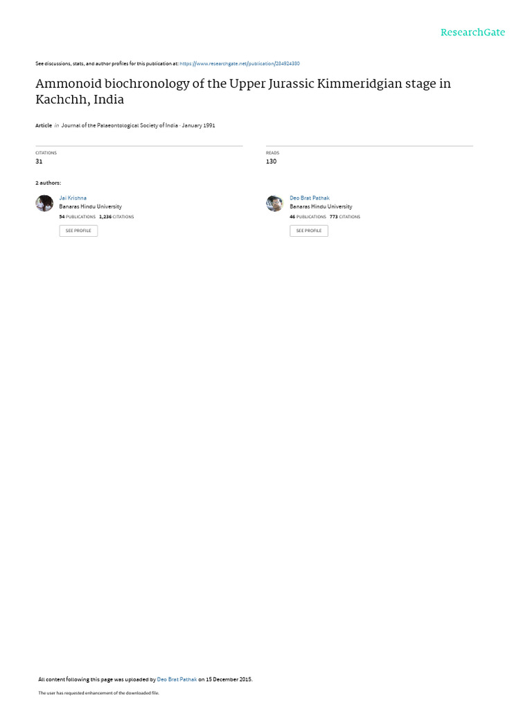 Krishna Pathak 1991 | PDF