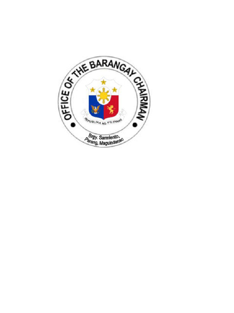 Barangay LOGO | PDF