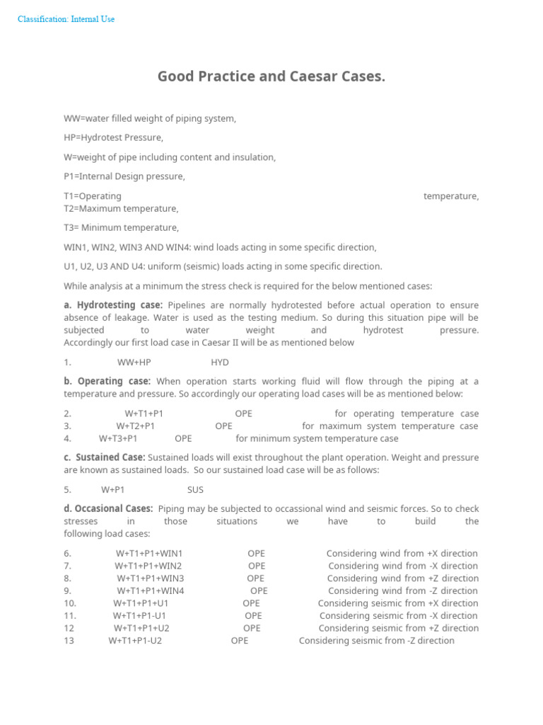 Good Practice and Caesar Cases | PDF | Mechanical Engineering | Civil Engineering