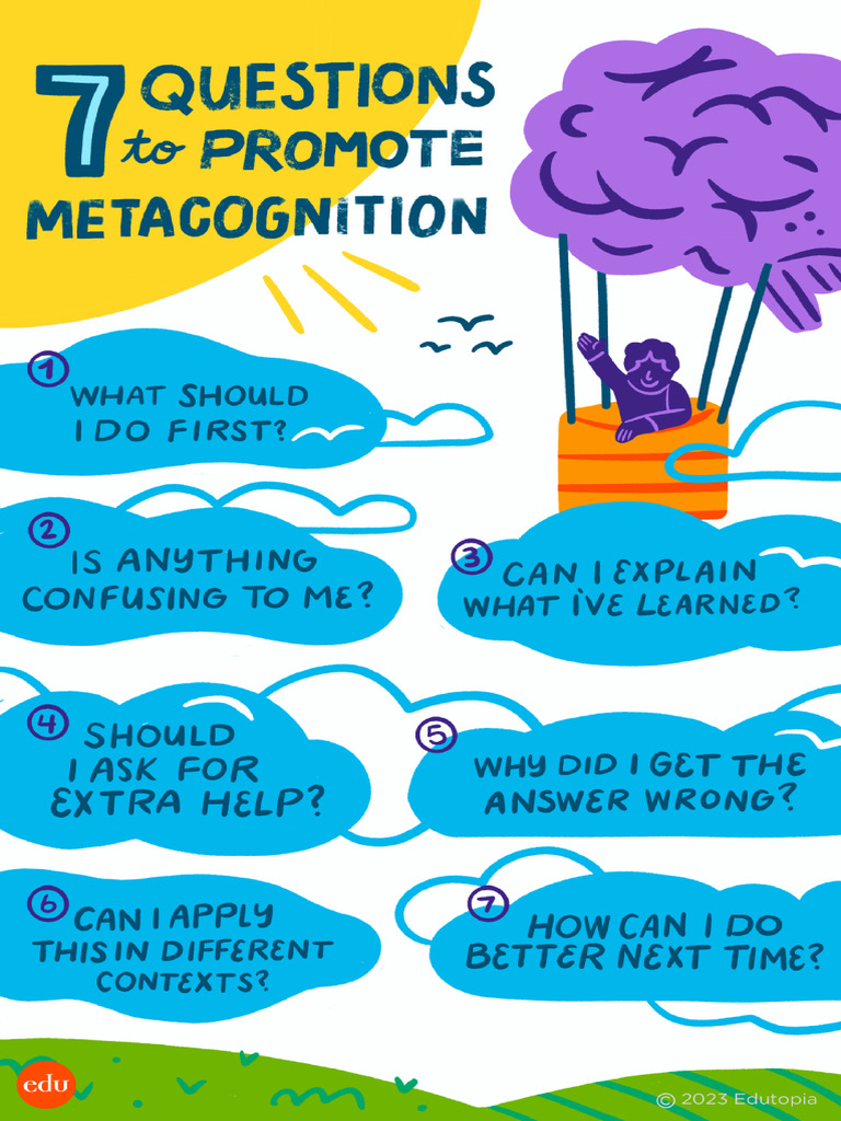 Metacognition Questions | PDF