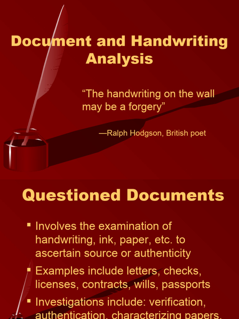 Documents Ppt-Forgery | PDF
