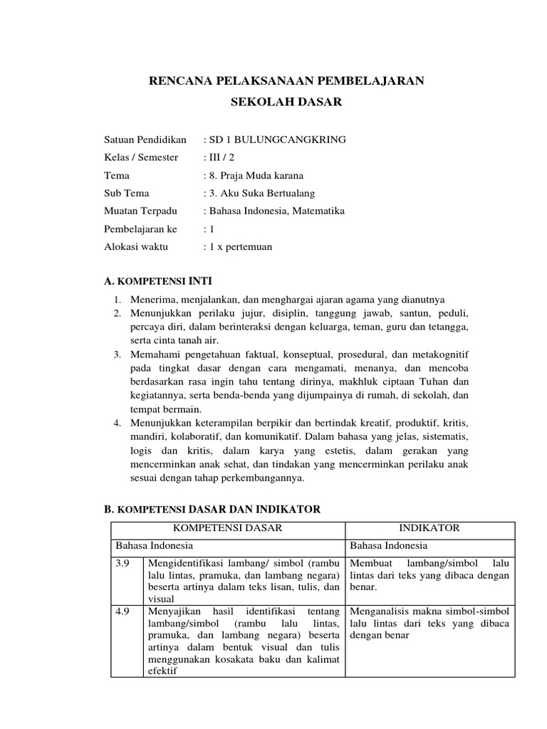 RPP Kreatif, Inovatif | PDF | Karier & Perkembangan