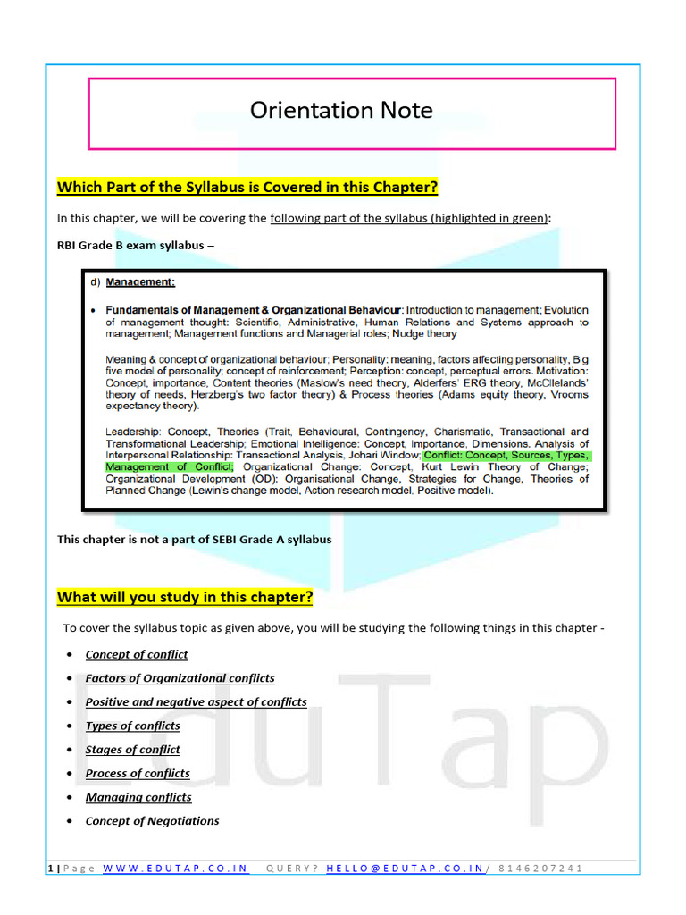Orientation | PDF | Bargaining | Negotiation