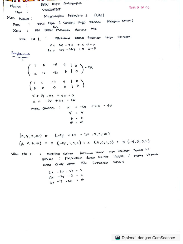 Halaman Pertama | PDF