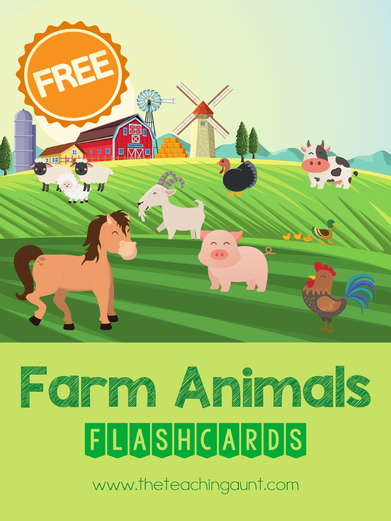 Farm Animals A4 | PDF