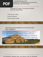Processo de Produção de Feno | PDF | Feno | Agricultura