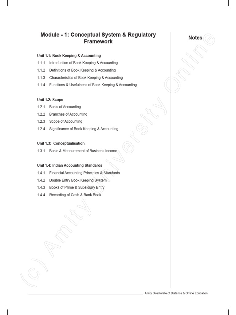 M-I Study Material - Financial - Accounting-I - ACCT103 | PDF ...